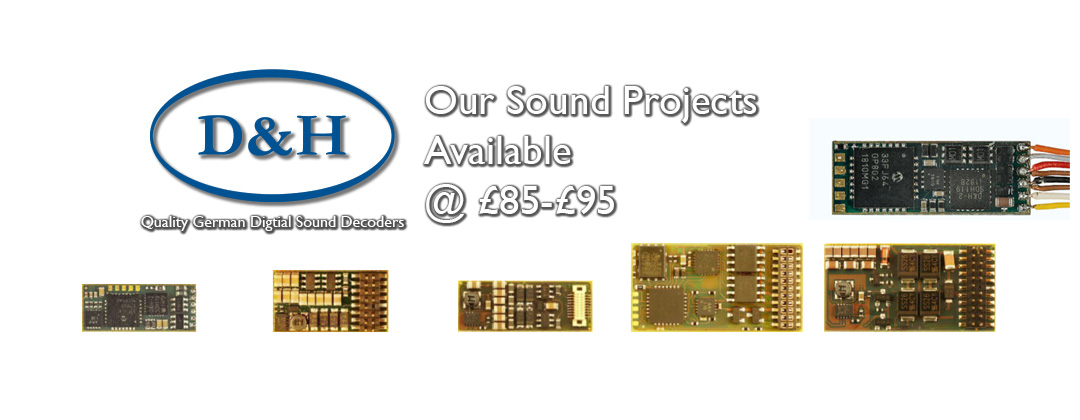 DCC Sound Decoders ! – Superior DCC Loco sounds on Sound Decoder Chips