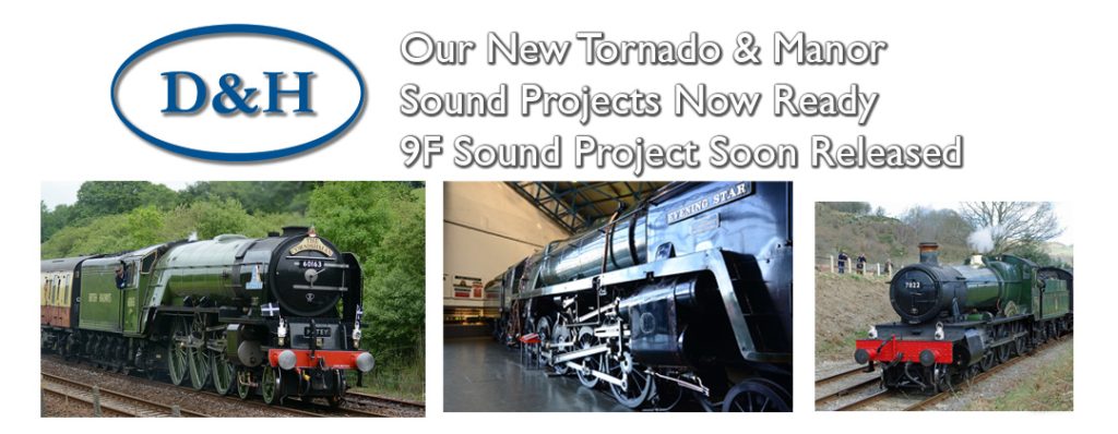 d and h tornado manor 9f model train sounds – DCC Sound Decoders